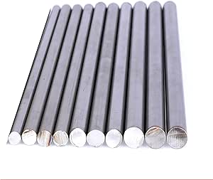 Amazon.com: RINGGLO Stainless Steel Round Rods Bar 10pcs 3mm Diameter ...