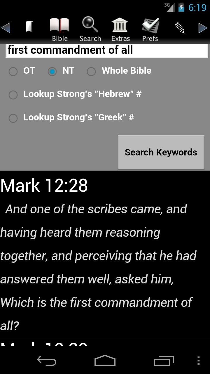 Touch Bible (KJV + Strong's with Audio):Amazon.com:Appstore for Android