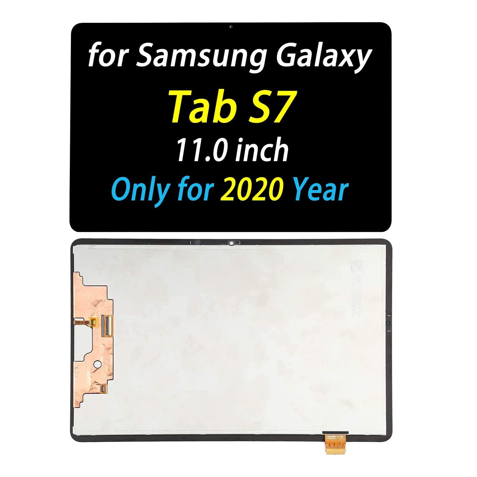 Amazon.com: 11.0" Replacement for Samsung Galaxy Tab S7 LCD Screen for ...