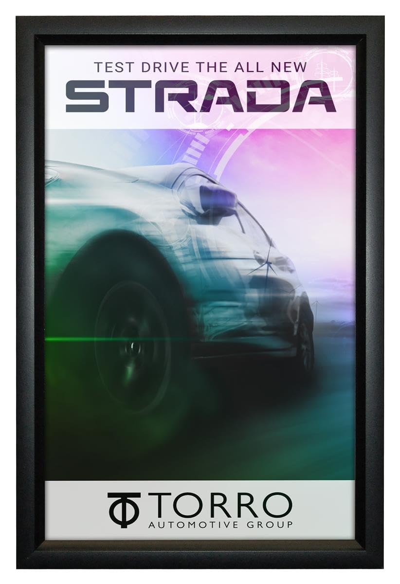 Amazon.com: 11 x 17 Inch Poster or Picture Frame, Slide-in, Wall Mount ...