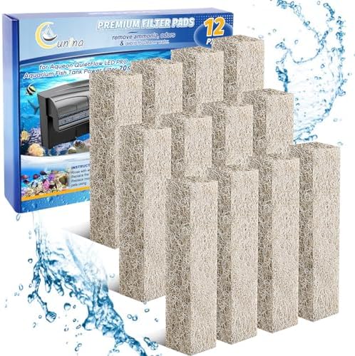 Amazon.com : TOYMIS 12 PCS Ammonia Reducer Specialty Filter Pads for ...