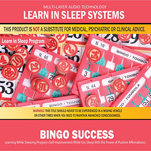 Play Bingo Success: Learning While Sleeping Program (Self-Improvement ...