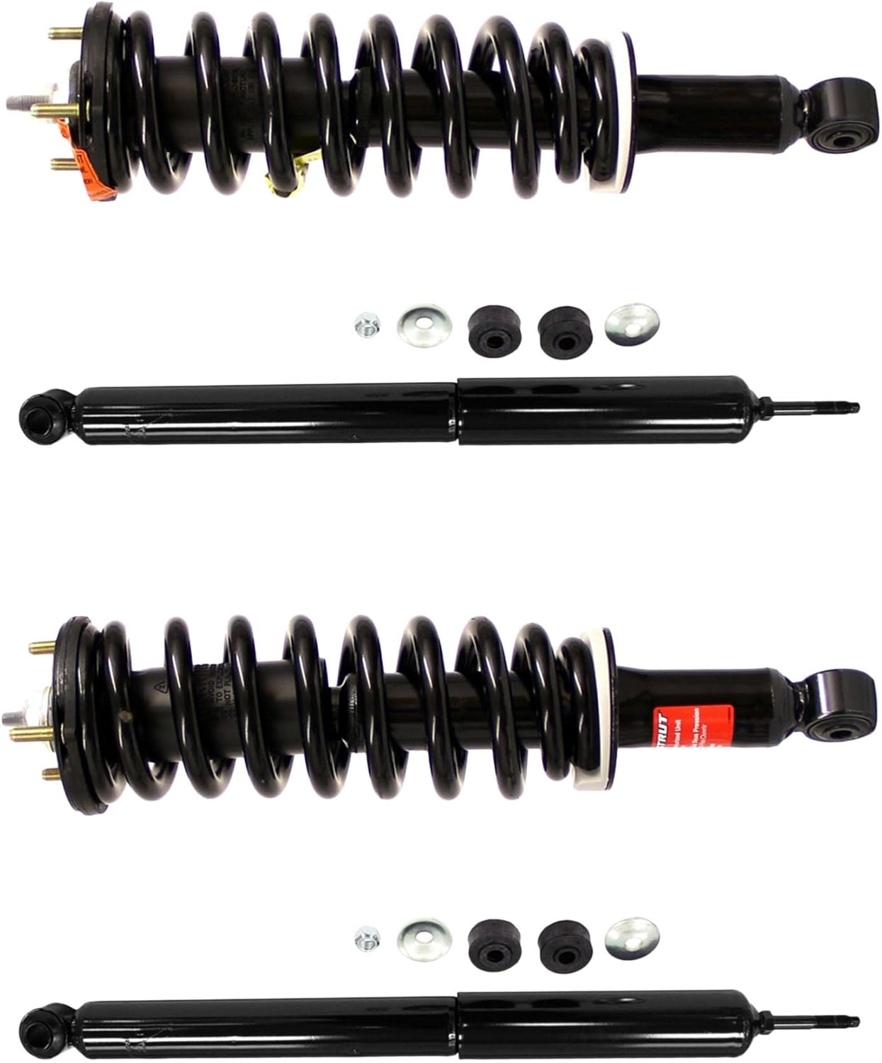 Amazon.com: Monroe Front Rear Shocks & Struts Set For Toyota Sequoia ...