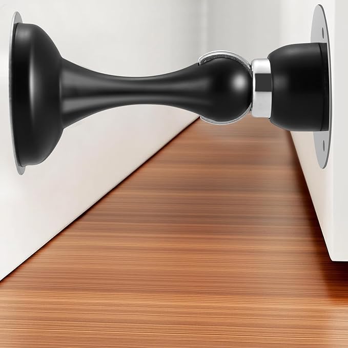 Amazon.com: Magnetic Door Stop No Drilling Door Stop with 3D Adhesive ...