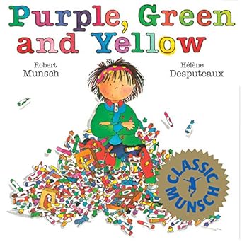 Amazon.com: Purple, Green and Yellow (Munsch for Kids): 9781550372564 ...
