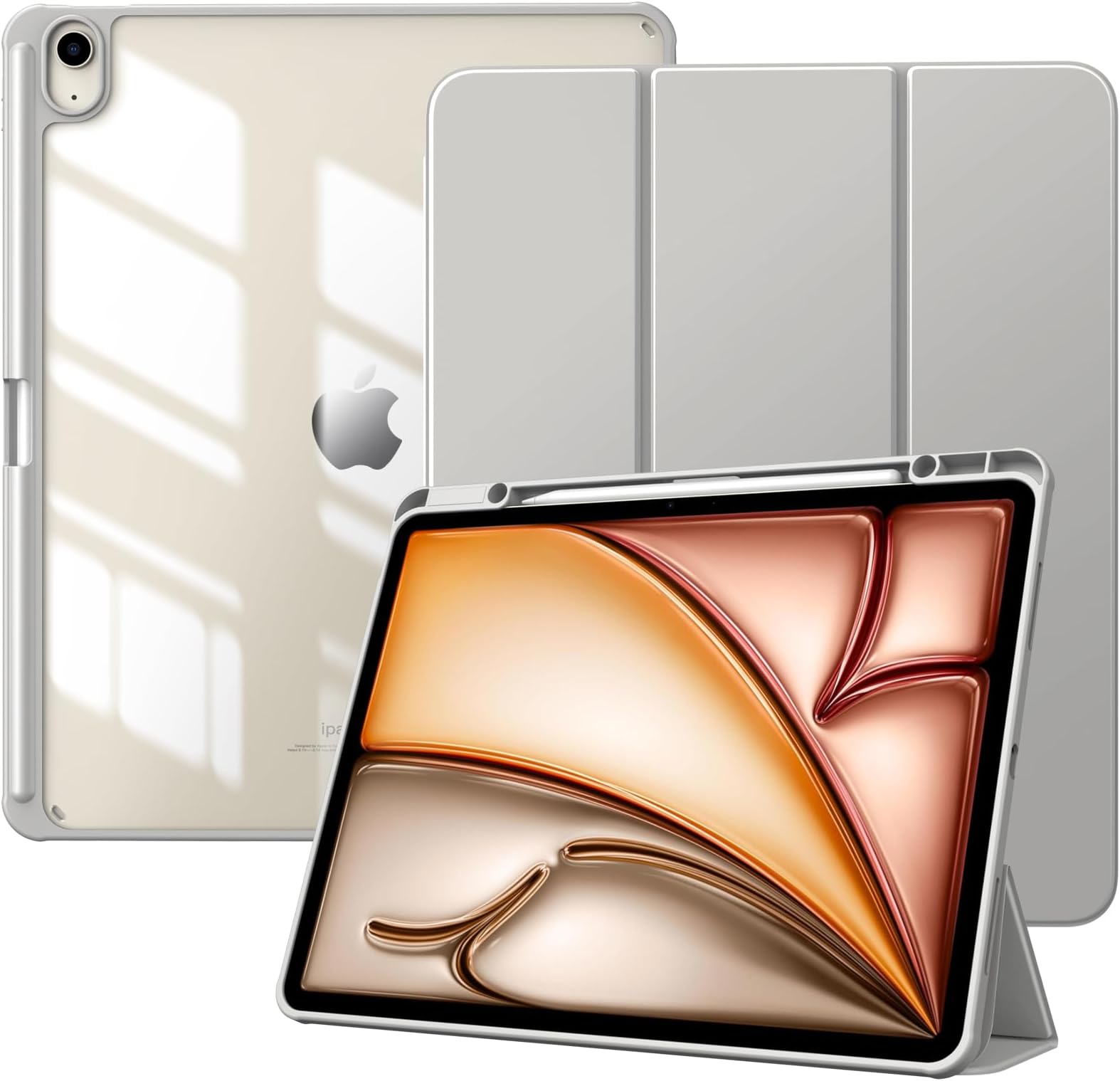 Amazon.com: Fintie Rotating Case for iPad Air 13-inch (M2) 2024 with ...