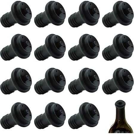 Amazon.com: WOTOR Wine Pump Vacuum Stoppers, Silicone Wine Saver, Wine ...