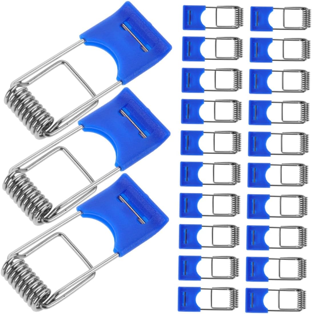 HOLIDYOYO 50pcs Recessed Light Clips Spring Clips for Downlight ...