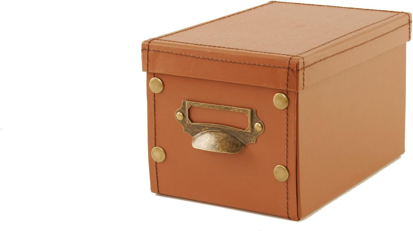 Amazon.com: Wald Imports Brown Paper File Box Collapses Flat : Home ...
