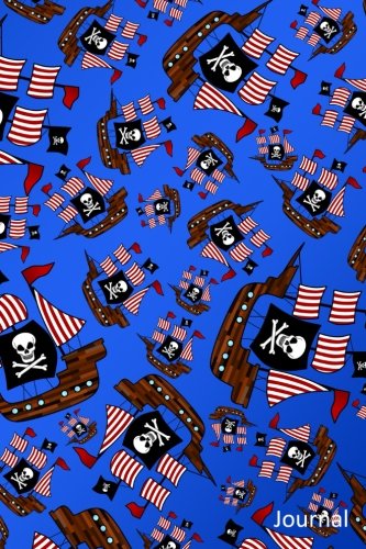 Amazon.com: Journal: Blue pirate ships notebook: 9781548319588 ...