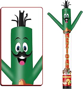 Amazon.com: GOODENY 15FT Tall Mexican Restaurant Inflatable Tube Man ...