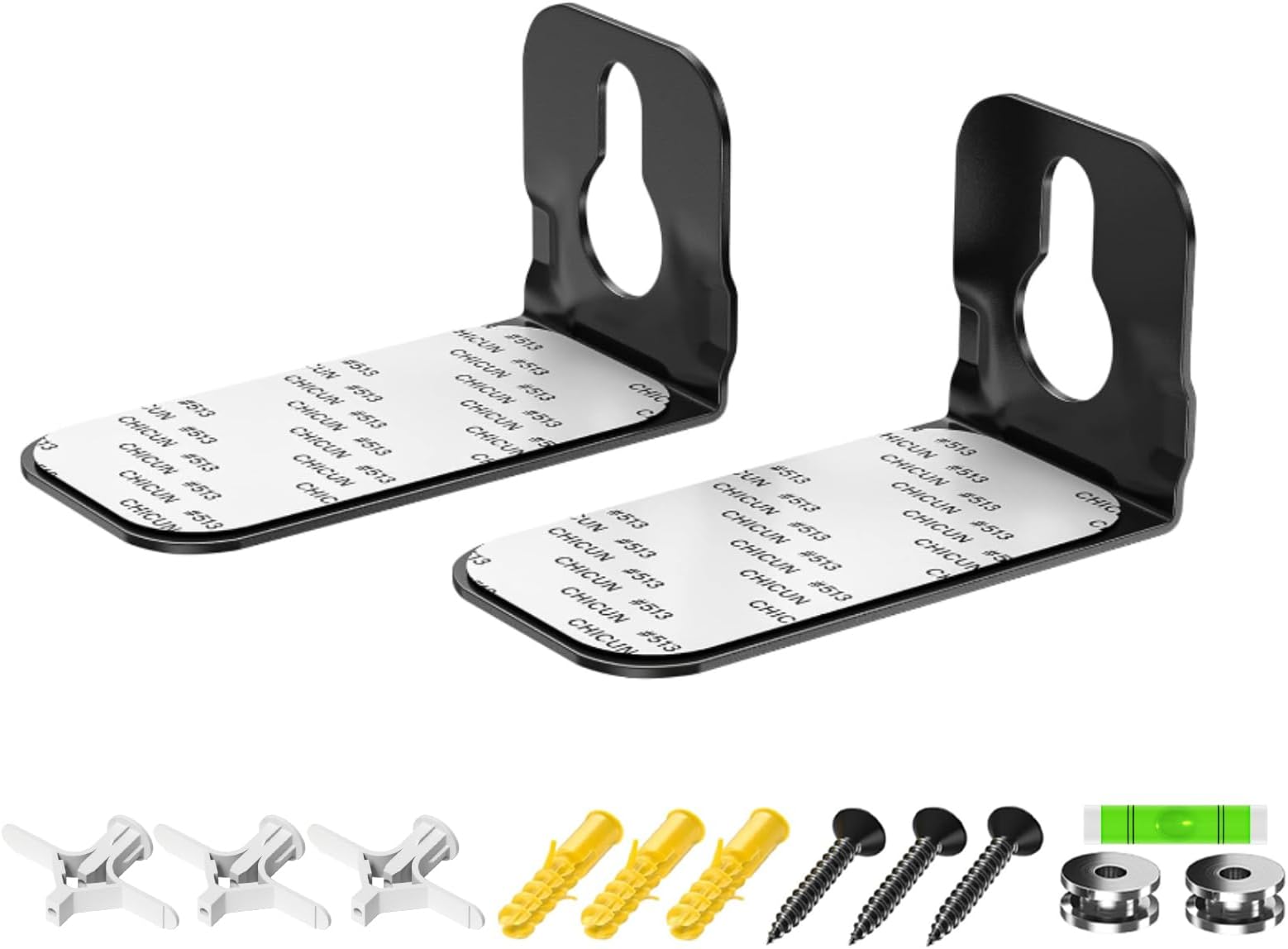 SPORTLINK Soundbar Wall Bracket Mount - Universal No-Slip Metal Sound ...