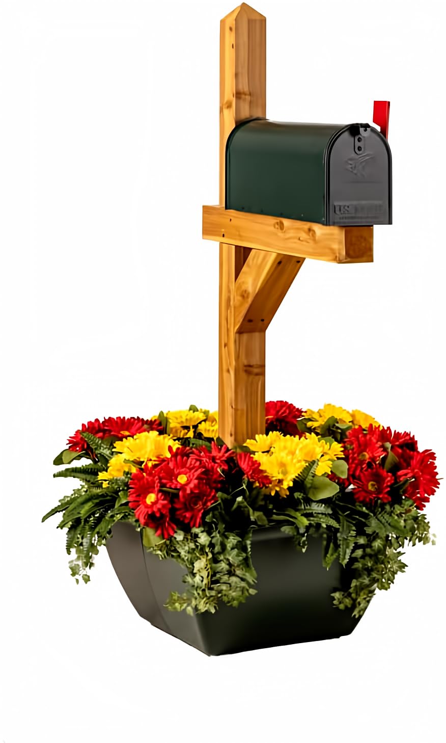 Amazon.com : SnapPot Mailbox Planter Box - Resin Planter Extra Large ...