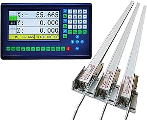 Amazon.com: RWRAPS GCS903 Big LCD DRO 3 Axis DRO Digital Readout Metal ...