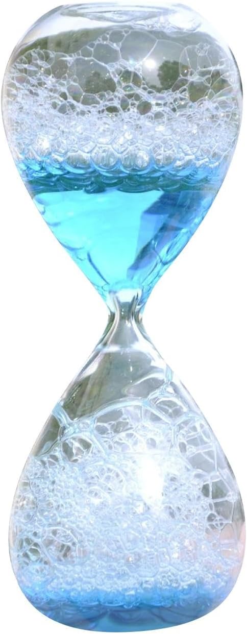 Amazon.com: Bubble Singing Birthday Gifts Crystal Hourglass for School ...