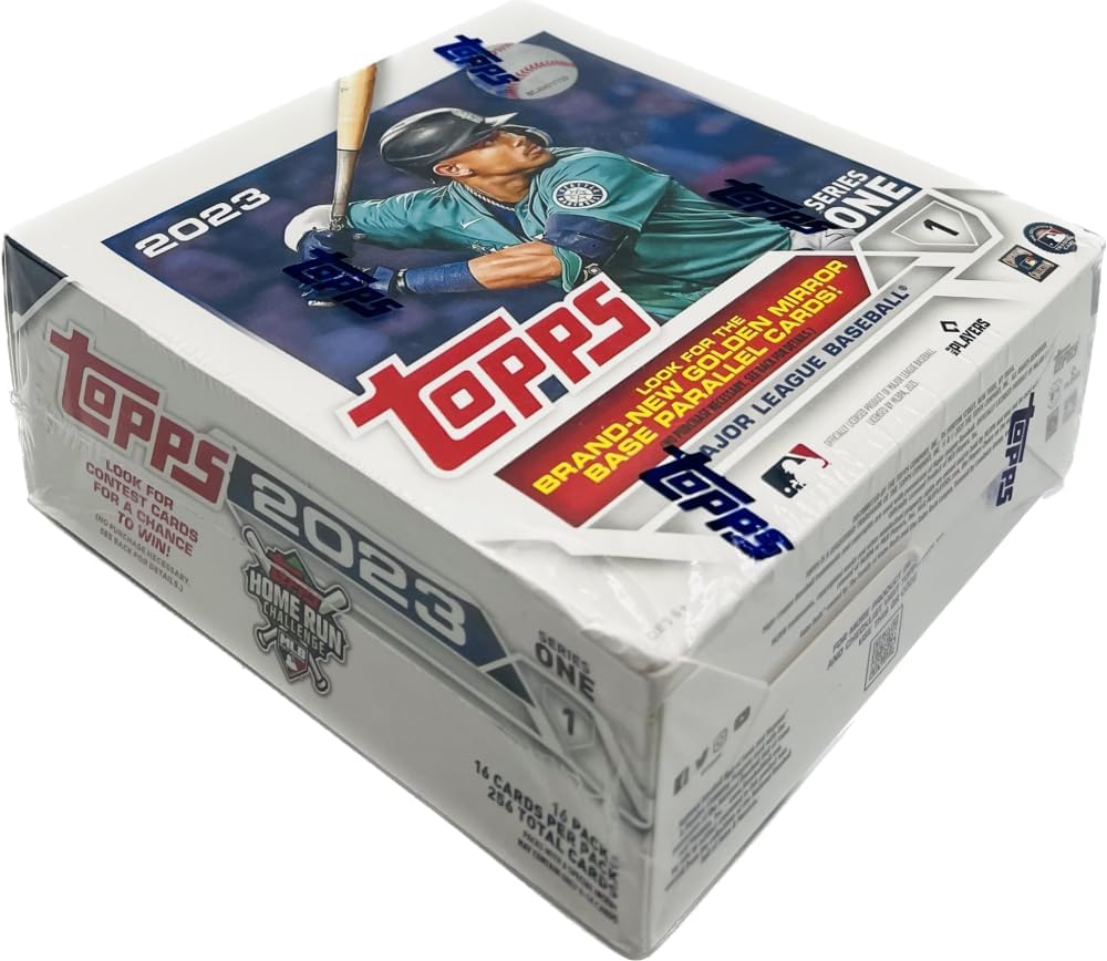 Amazon.com: Topps 2023 Series 2 Baseball Card Box - 24 Packs, 384 Cards ...