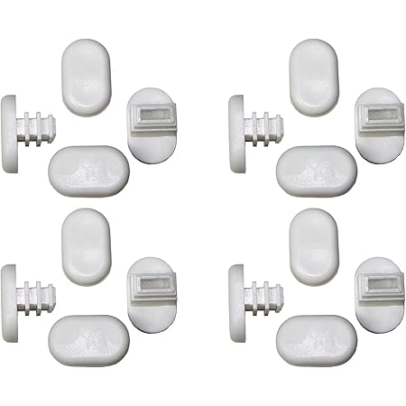 Amazon.com: Sling Rail End Caps, Furniture Sliders, Fits Agio Brand ...