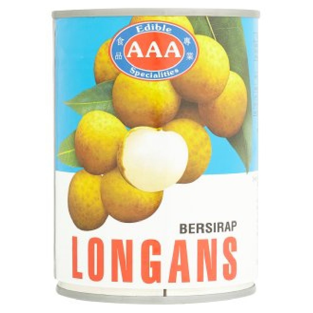 Amazon.com: Asian Longans In Syrup 565g (Edible Specialities AAA Brand ...