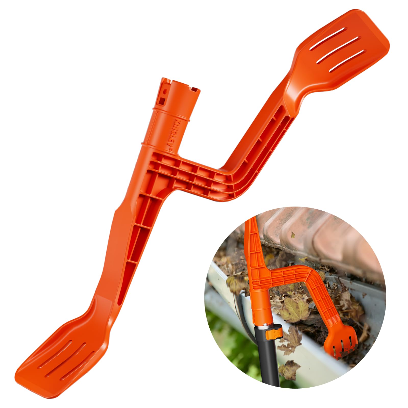 Gutter Cleaning Tool with Threaded, Gutter Cleaner, Mini Rake, Clean ...