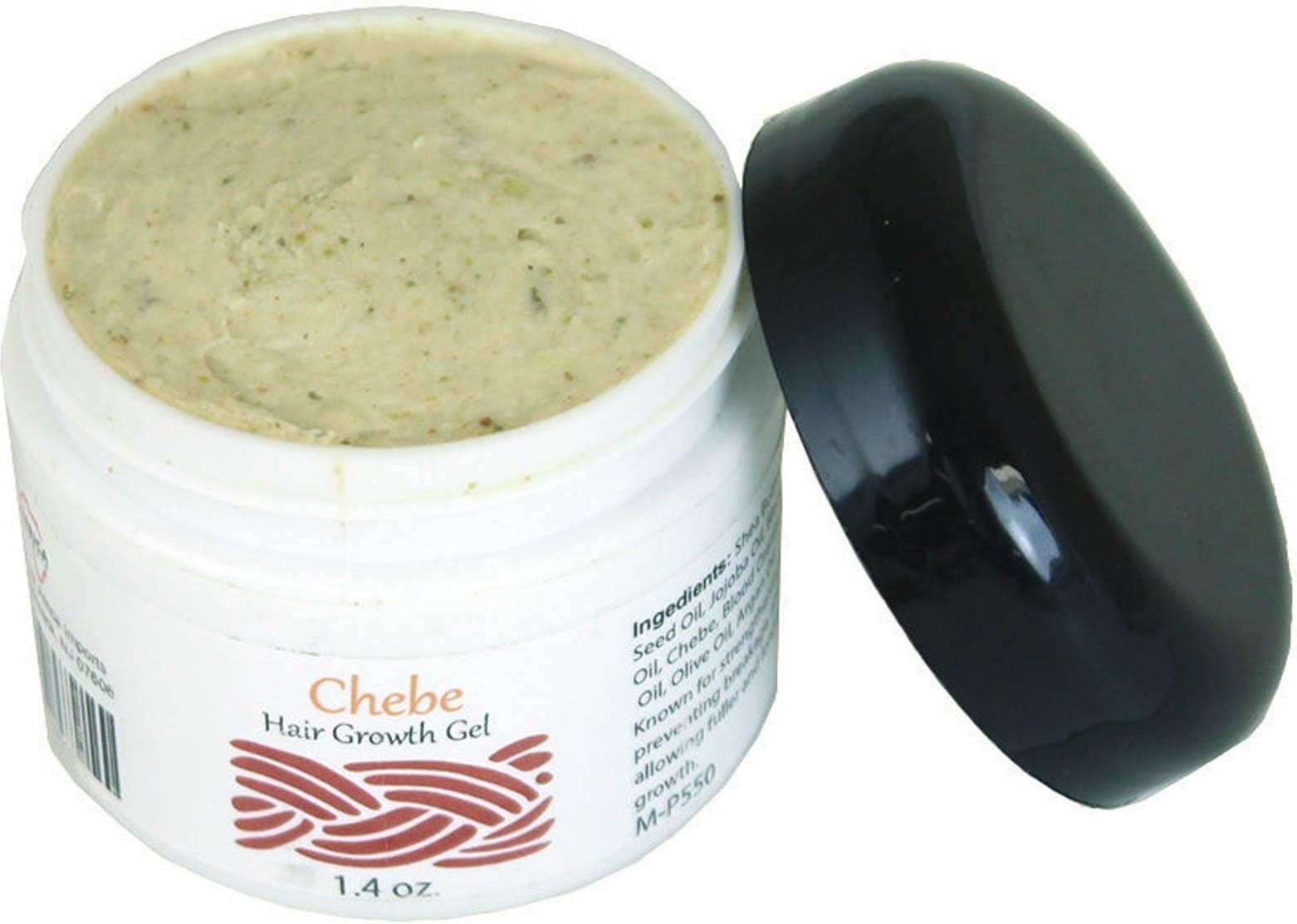 Amazon.com : African Chebe Hair Growth Gel [Pack of 2 - Cream - 1.4 oz ...