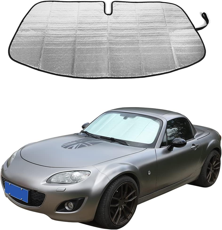 Amazon.com: AutoTech Zone Sunshade for 2006-2015 Mazda Miata Coupe ...