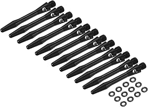Amazon.com : PATIKIL Aluminum Dart Shafts, 2BA Dart Stems Replacement ...