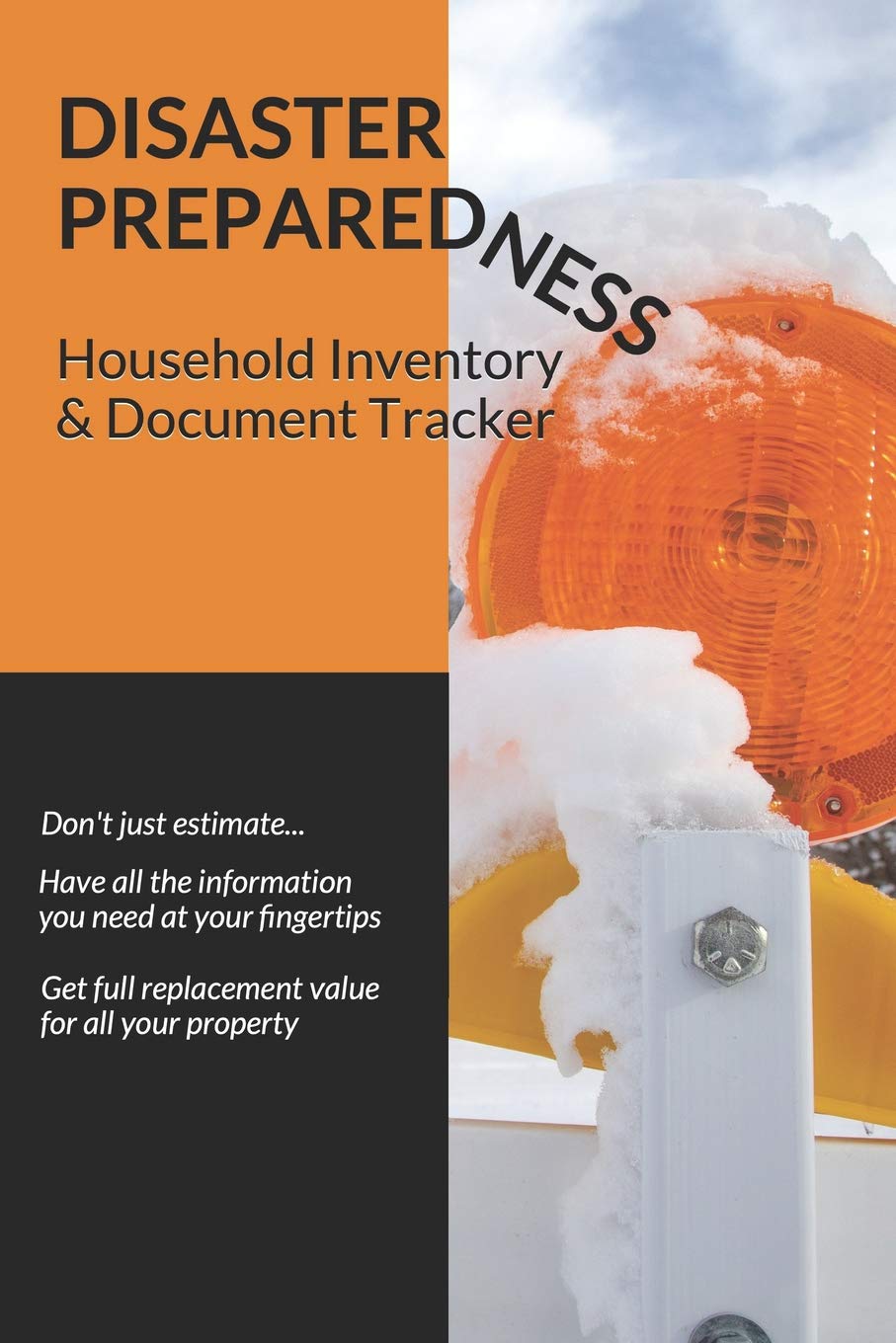 Disaster Preparedness: Household Inventory & Document Tracker: Simple ...
