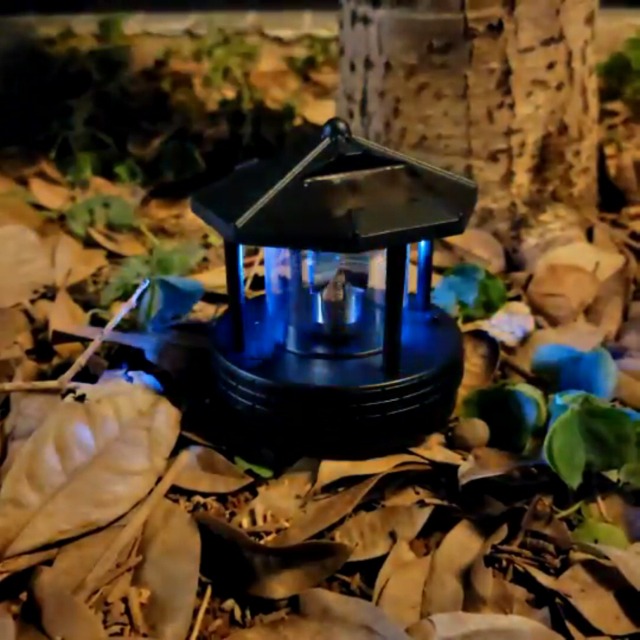 Watch Solar Lighthouse Rotating Lamp Beacons Statue Lights on Amazon Live