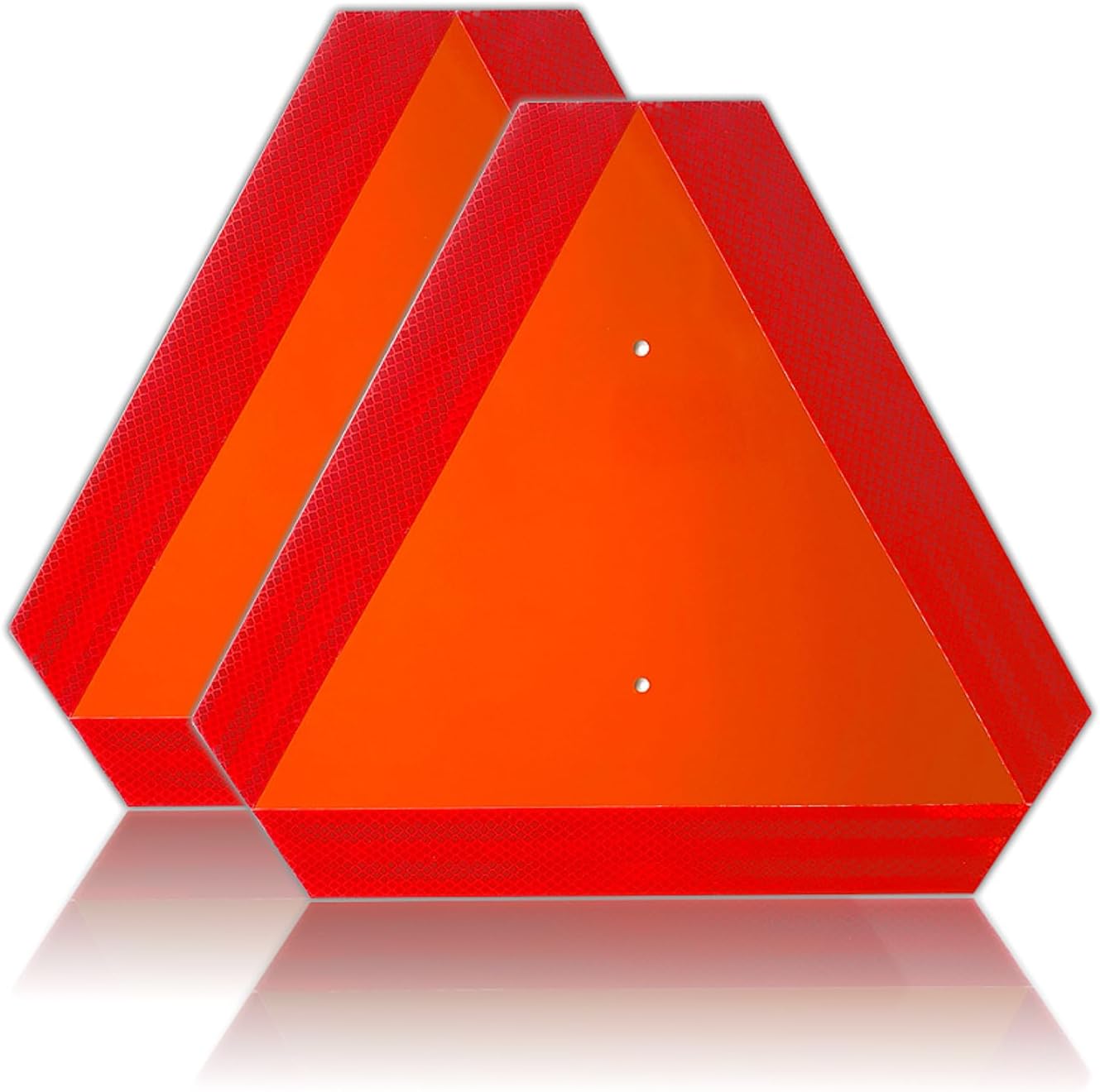 Amazon.com: Slow Moving Vehicle Triangle Sign, Highly Reflective ...