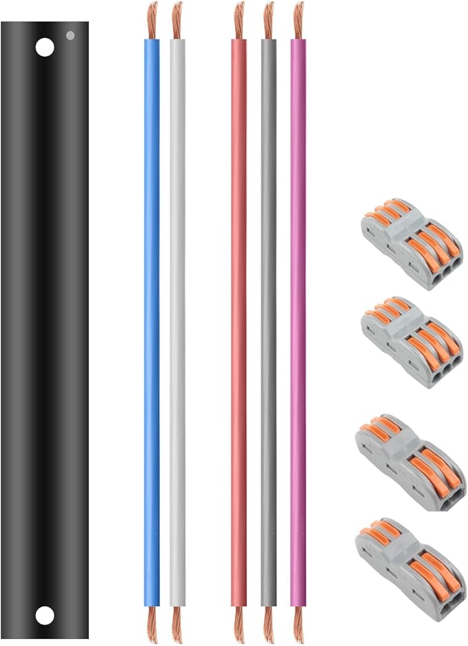 FXZZ 30" Ceiling Fan Downrod, 【1" Outside Diameter】Matte Black ...