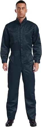 Amazon.com: iiniim Men's Work Overalls Long Sleeve Jumpsuits Warehouse ...
