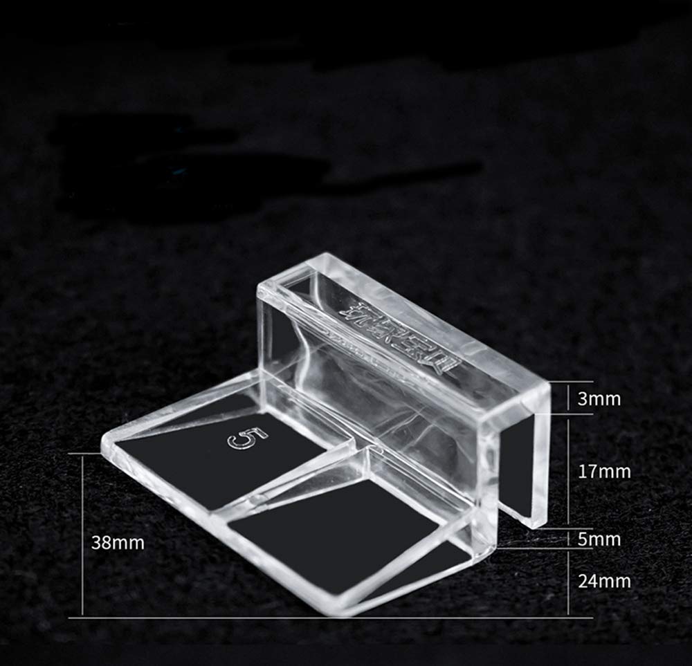 Haulonda 4pcs Clear Color Acrylic Aquarium Fish Tank Glass Cover Clip ...