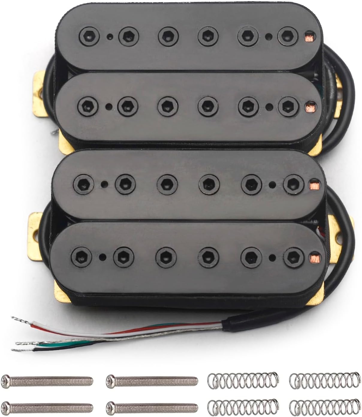Amazon.com: SAPHUE 6 String Electric Guitar Pickups Humbucker Dual in ...