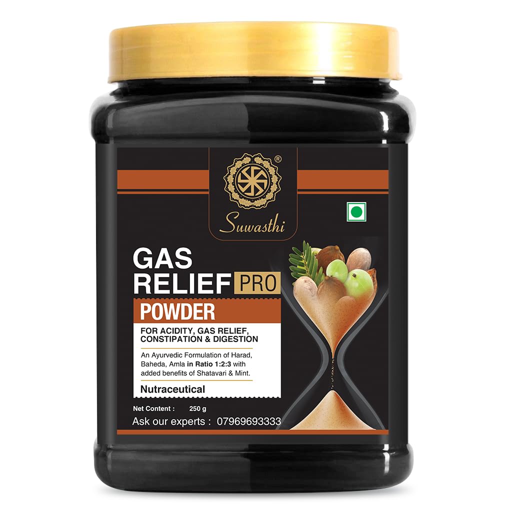 Buy Suwasthi Gas Relief Pro Powder - 250 gm Online at Low Prices in ...