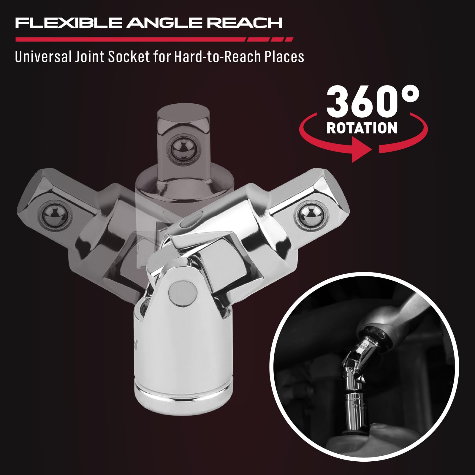 Snapklik.com : 4-Piece 3/8" Drive Socket Extension Bar Set ...