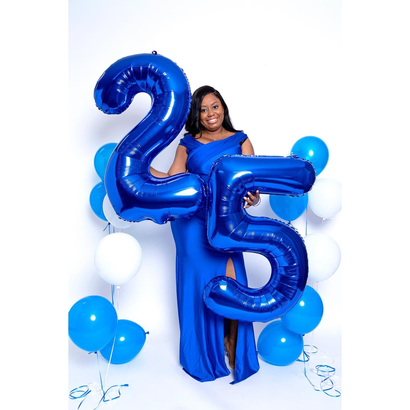 Snapklik.com : Navy Blue Number 50 Balloon 40 Inch, 50 Number Balloons ...