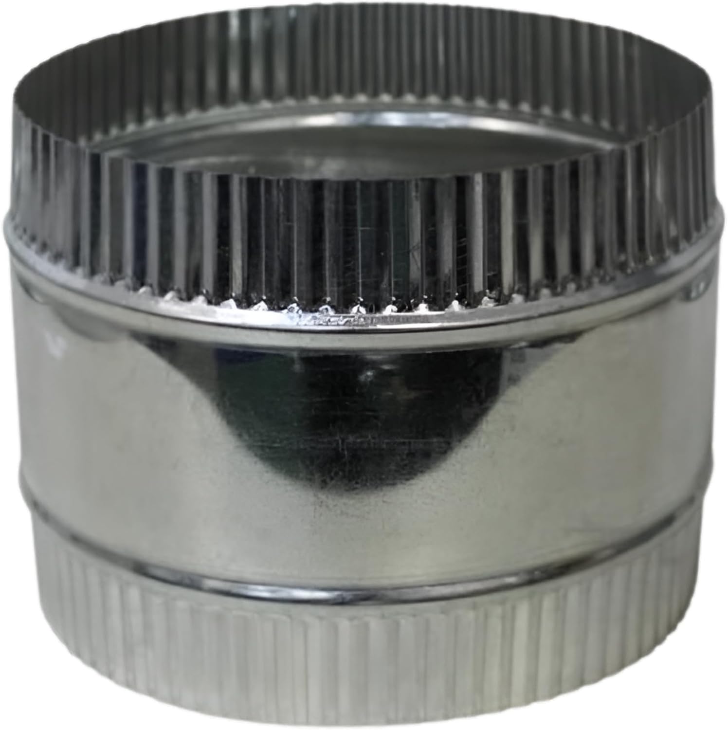 6" Flexible ducting Collar Connector Made from Sheet Metal, a Great ...