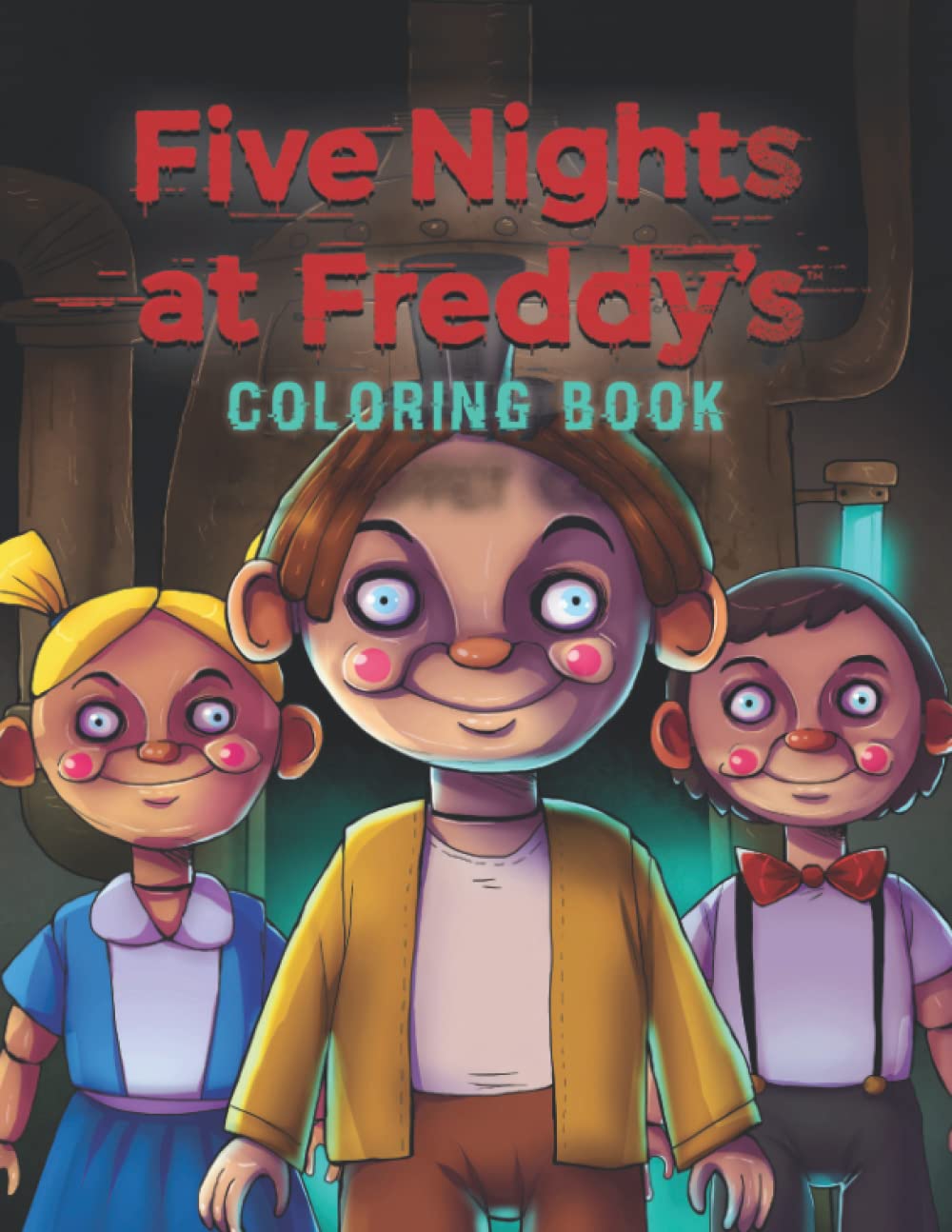 Buy Five Nights At Freddy’s Coloring Book: Incredible Illustrations Of ...