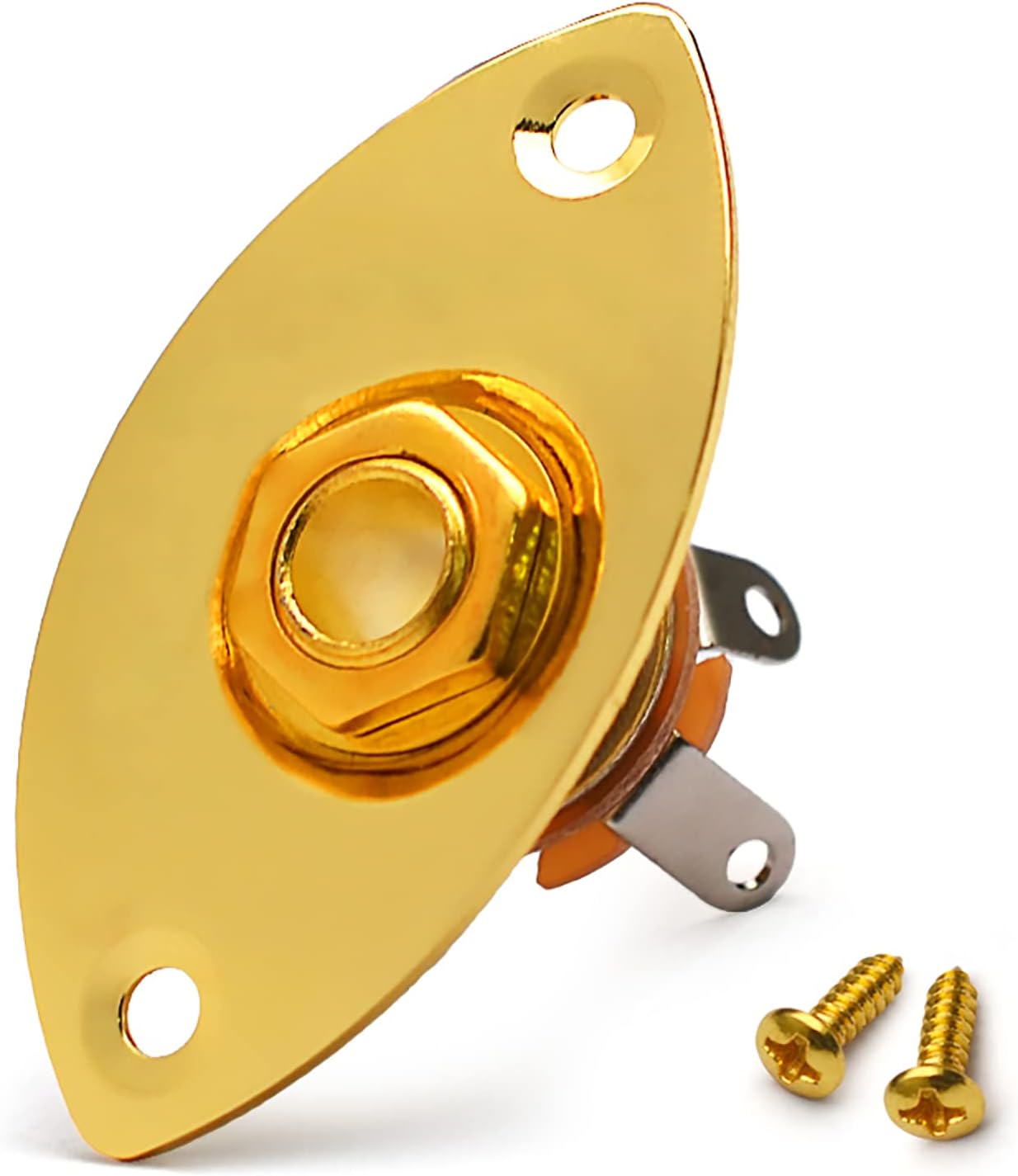 Amazon.com: Square Metal 1/4 Output Jack Plate Input Jack Socket for ...