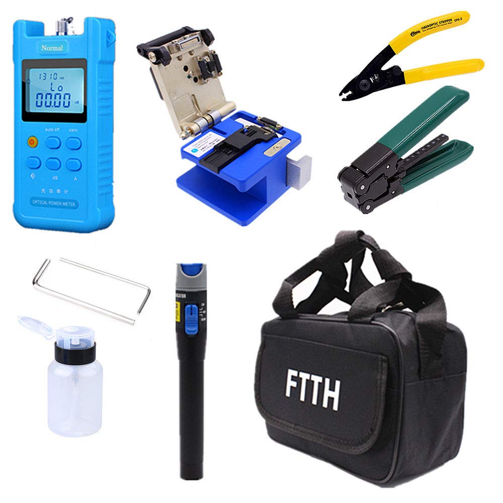 Buy FTTH Fiber Optic Tool Kit Fiber FTTH Assembly Optical Fiber ...