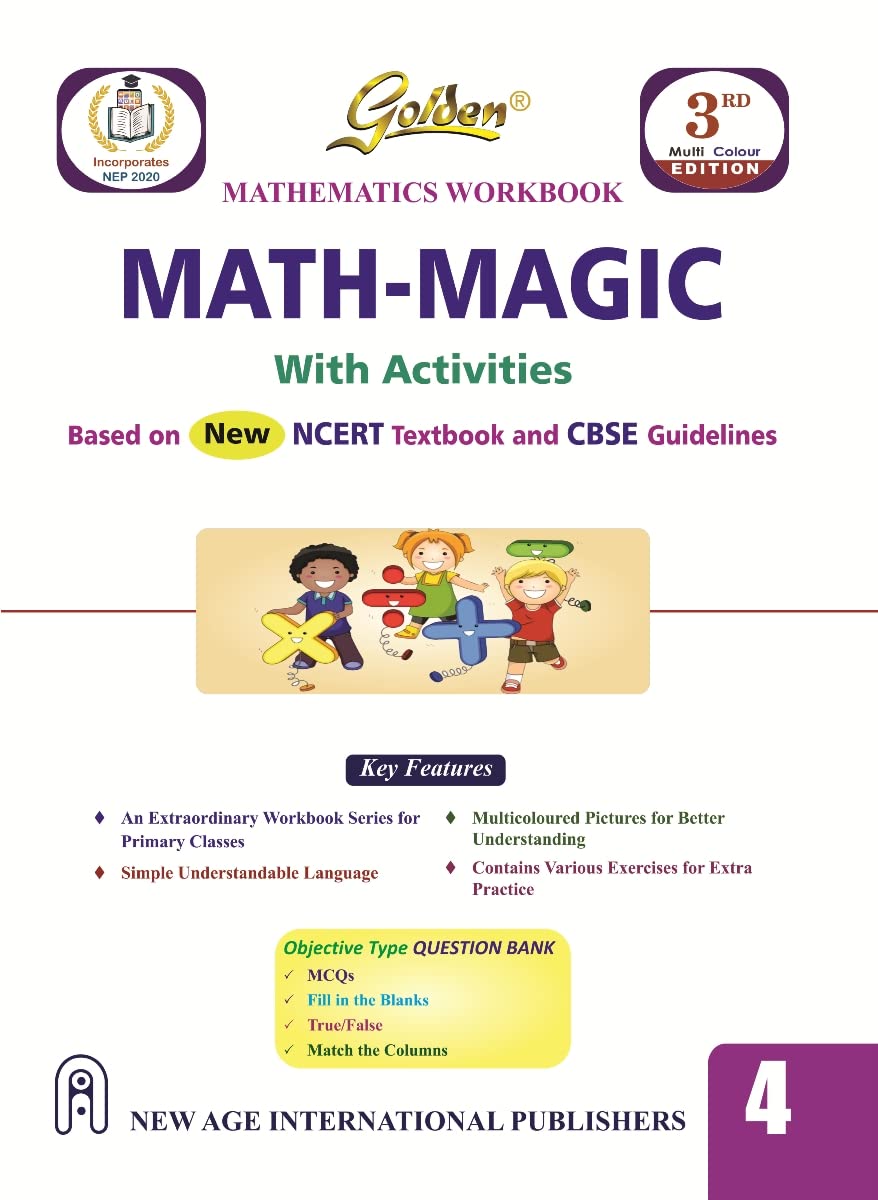 Golden Mathematics Workbook Math-Magic with Activities (Based on NCERT ...