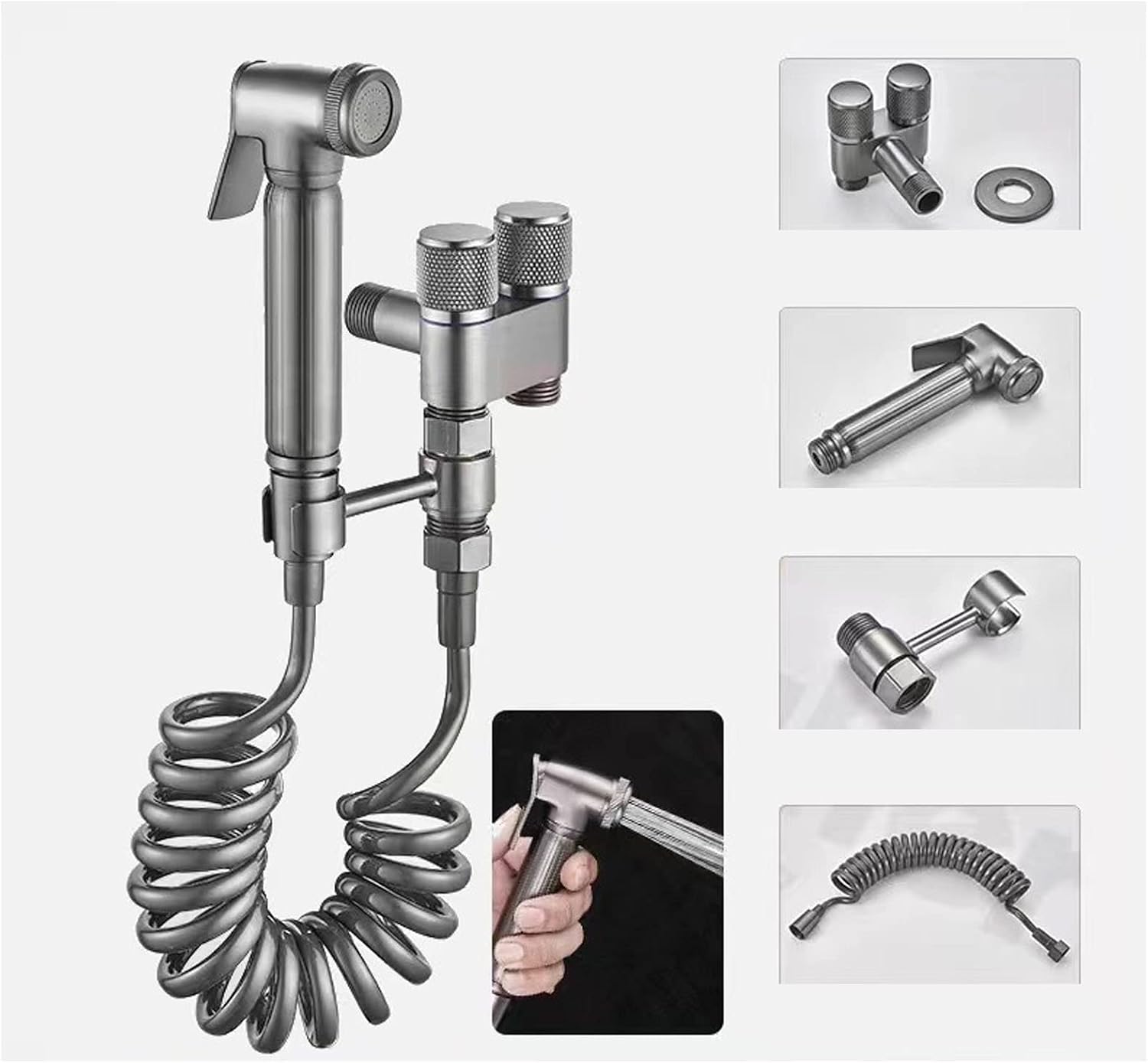 Handheld Bidet Sprayer for Toilet, Bidet Attachment for Toilet ...