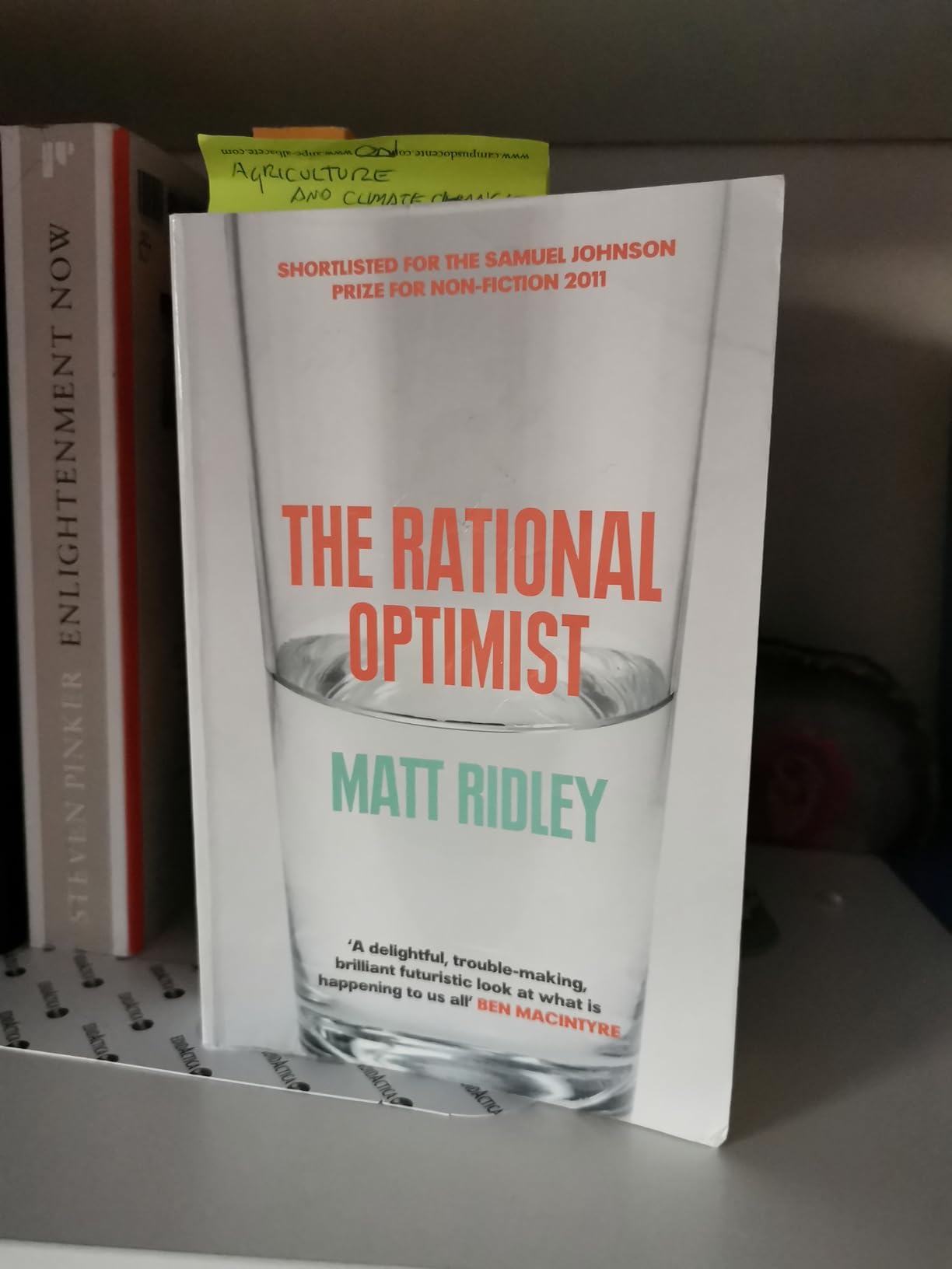 Rational Optimist, The: How Prosperity Evolves (P.s.) : Ridley, Matt ...