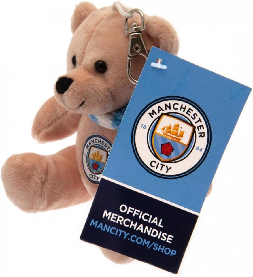 Manchester City F.C. Bag Buddy Bear Official Merchandise – BigaMart