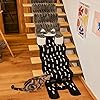 Cute Long Cat Shaped Rug,Hallway Runner Rug for Bedroom Bedside Cartoon ...