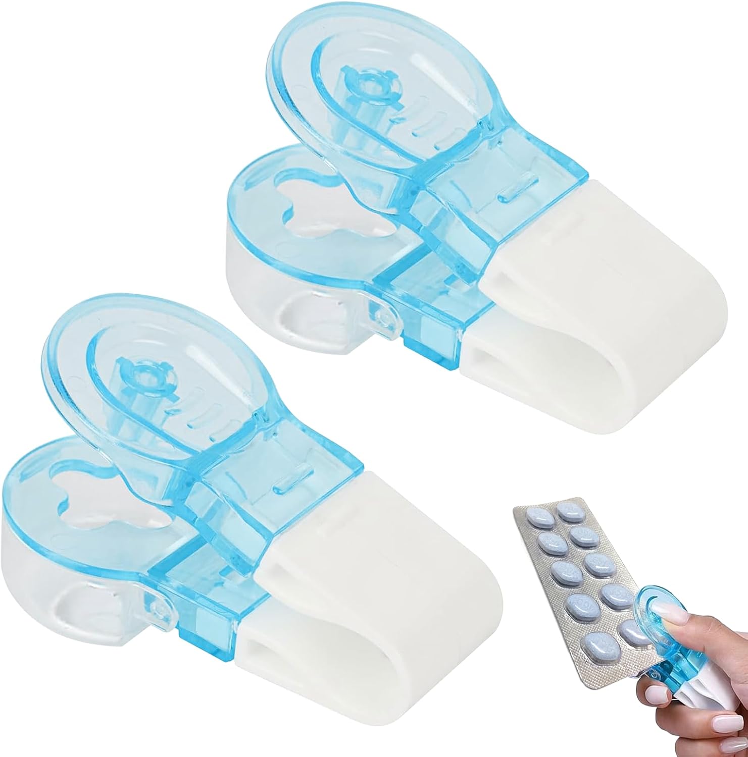 2PCS Pill Popper for Blister Packs Effortless Pill Removing Pill Popper ...