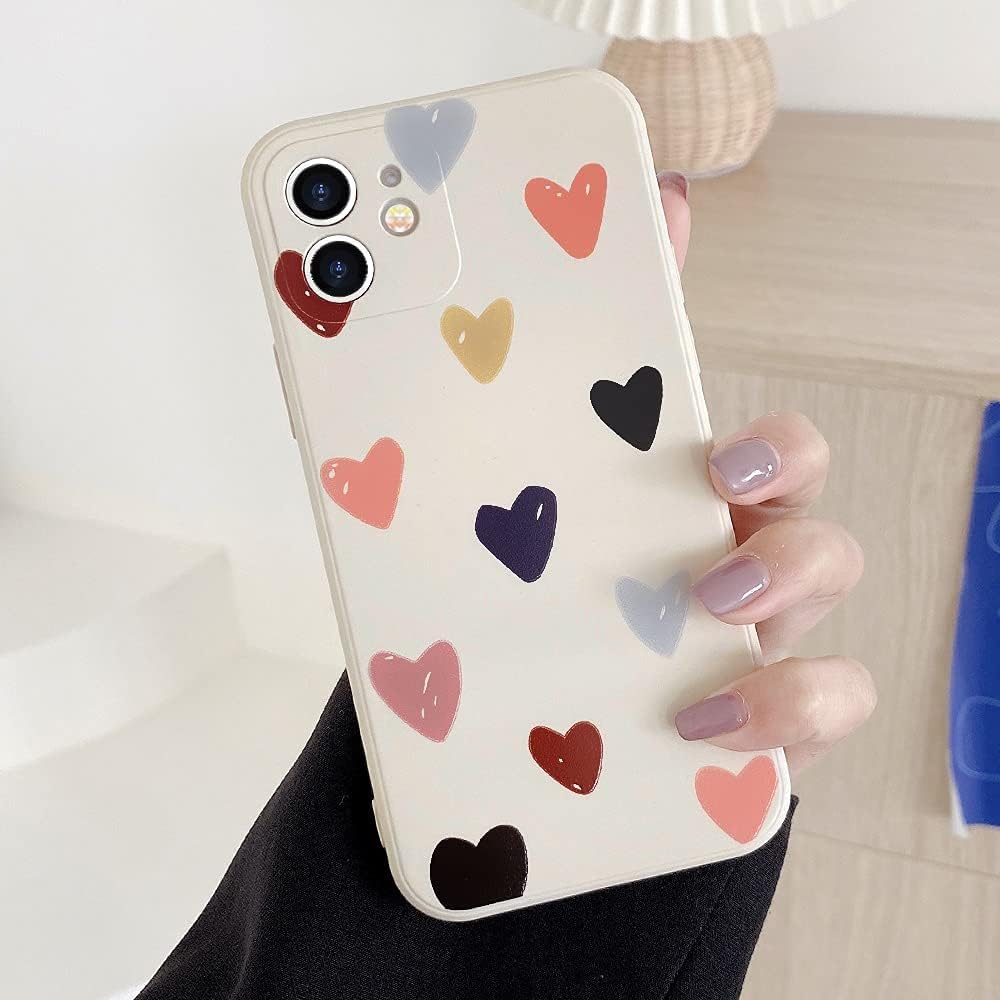 Amazon.com: Teageo Compatible with iPhone 12 Case for Women Girl Cute ...