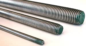 Varilla roscada (M20, 1000 mm de largo, acero inoxidable, A2, DIN 975/976) : Amazon.es ...