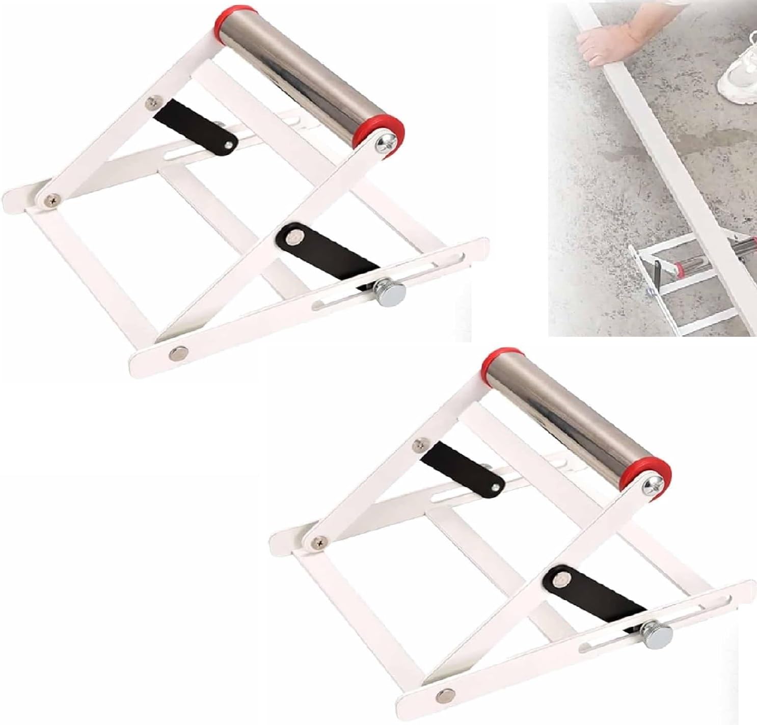 Demoony 2PCS Adjustable Cutting Machine Support Frame,Table Saw Stand ...