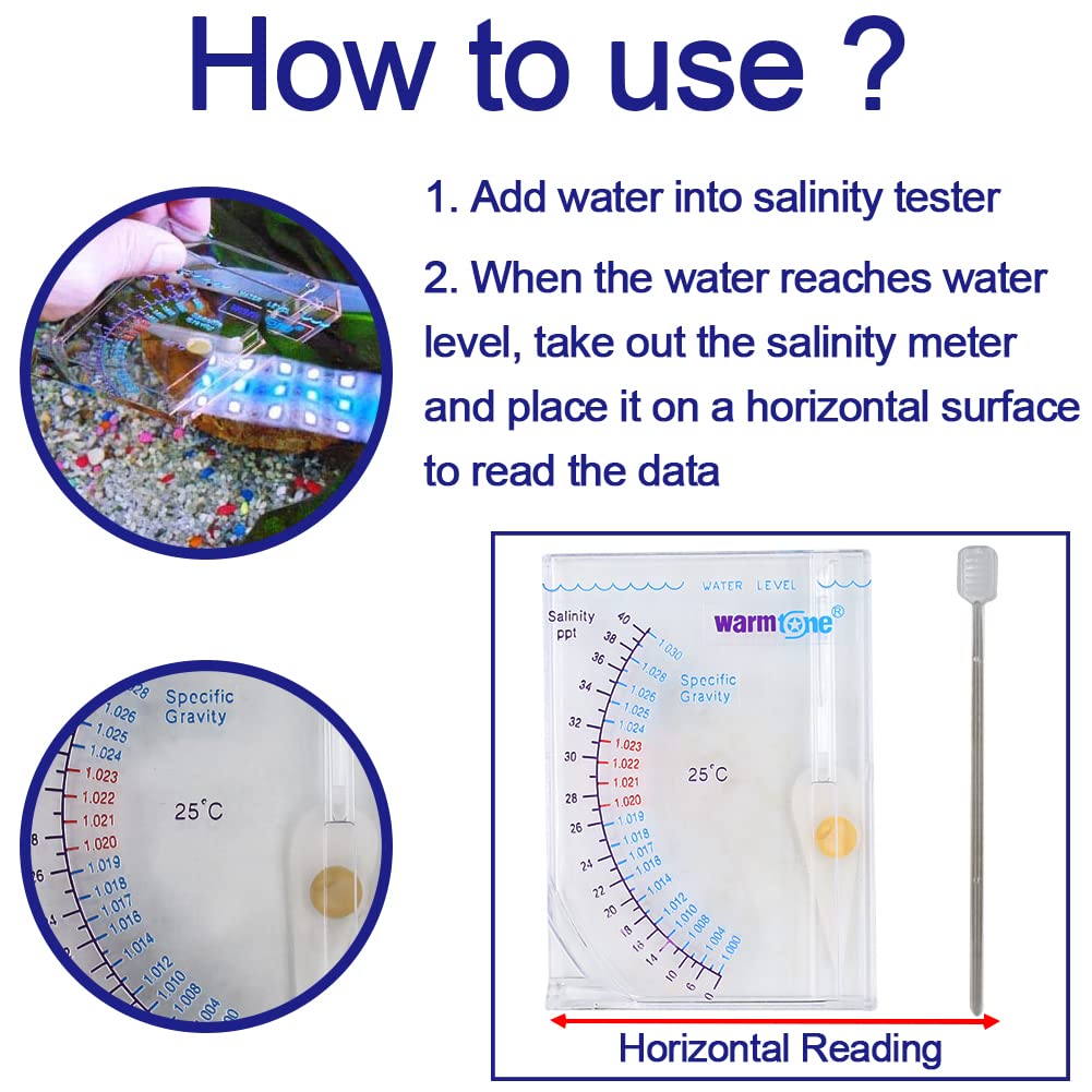 Snapklik.com : Salinity Tester, Sea Specific Gravity Test For Fish Tank ...